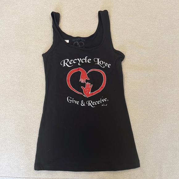 Tops | Recycle Love Tank | Poshmark